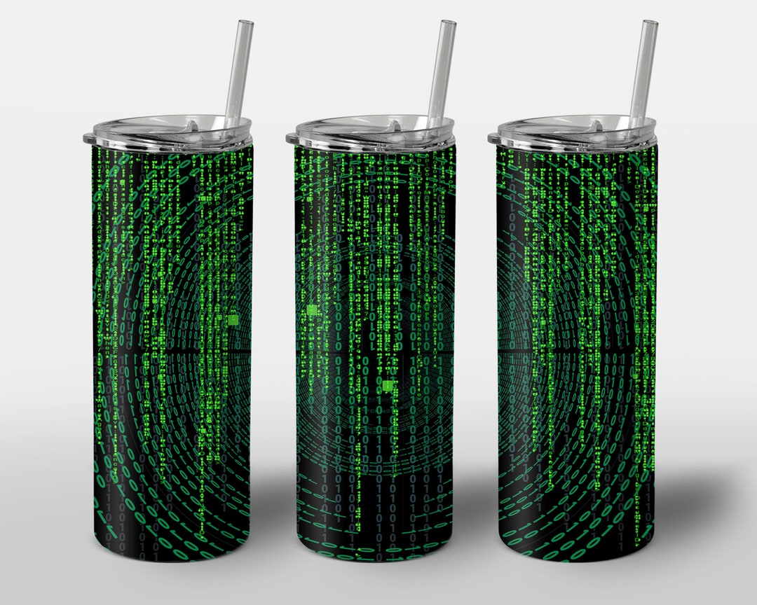 Binary Code Design for Tumbler, Developer Programming Coding Digital ...