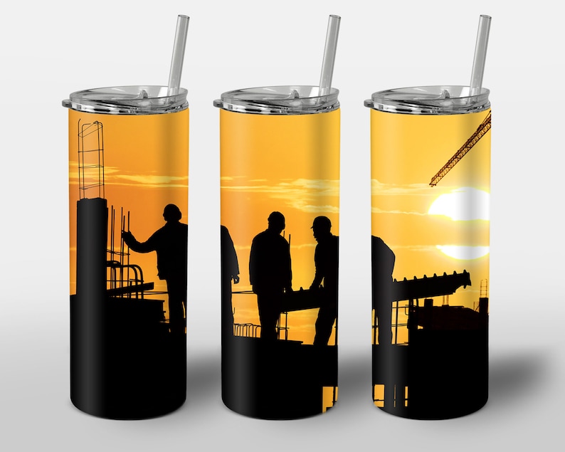 Construction Workers Design for Tumbler Building Workers - Etsy