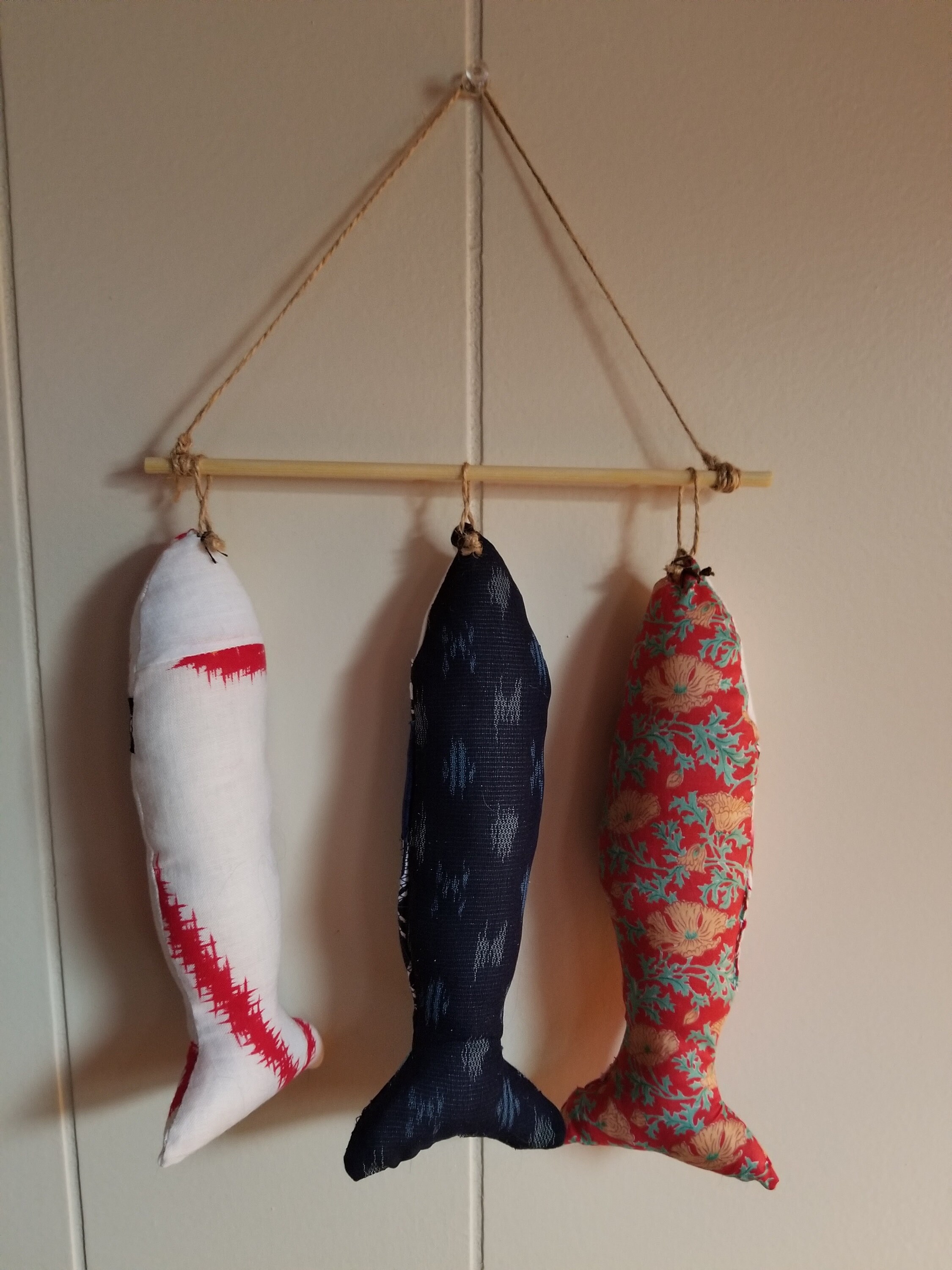 Kit Vintage Japanese Yukata Fabric 'today's Catch' Easy and Fun - Etsy