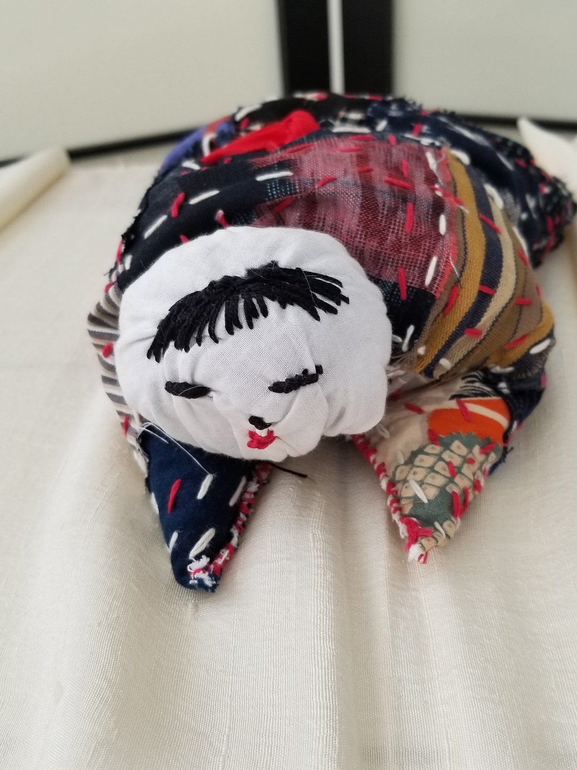 Vintage Fabrics Japanese Hoko Doll Boro Kit Everything | Etsy