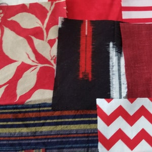 Vintage Red Boro Kit! Some New. the Best! Visible Mending/slow ...