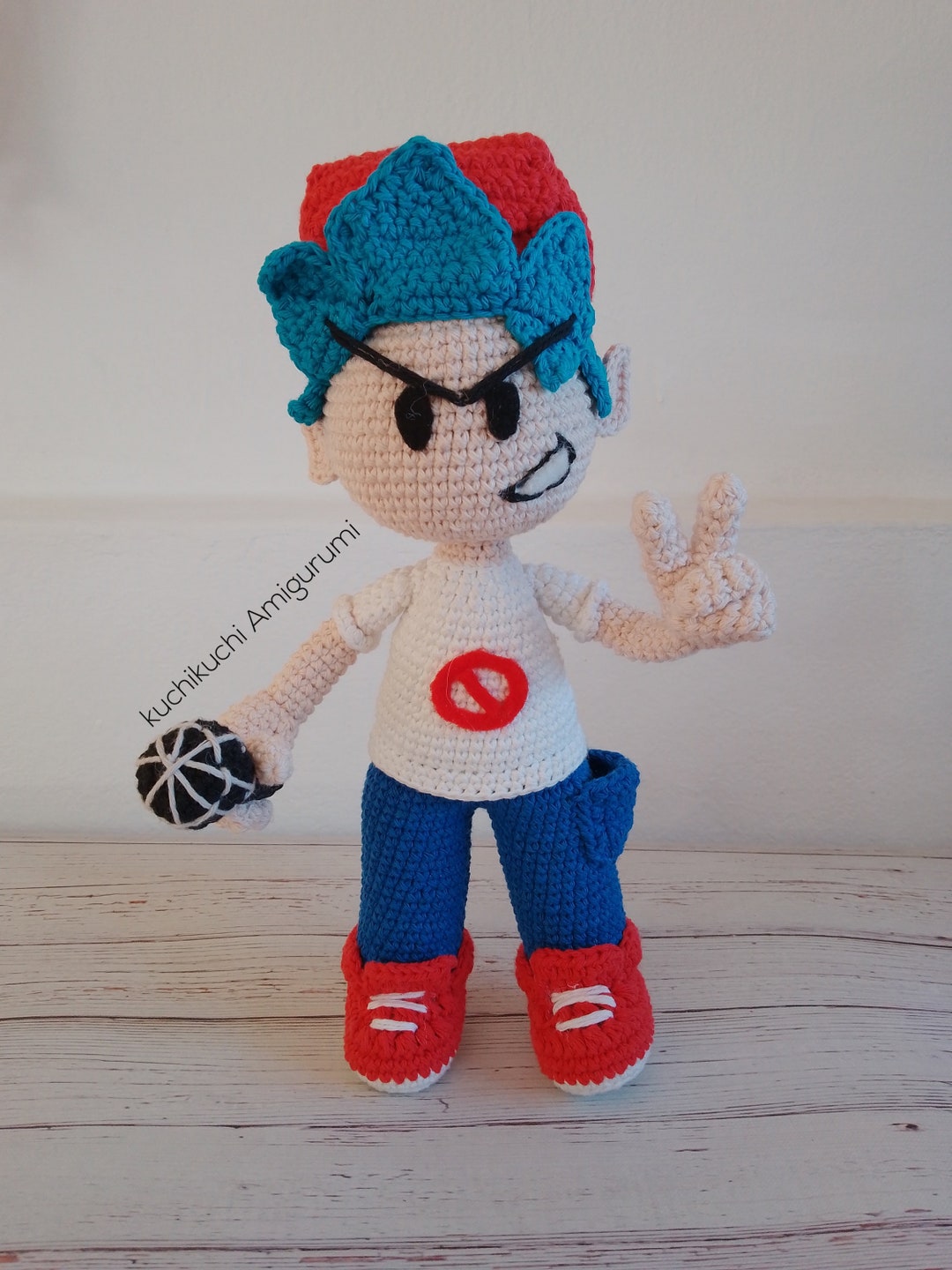 Amigurumi Pattern Spanish Boyfriend FNF - Etsy