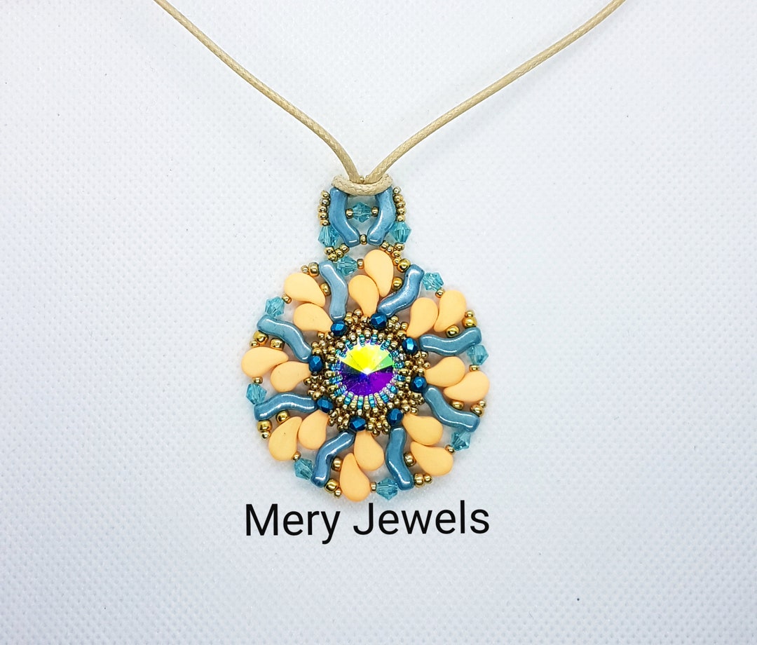 Photo Tutorial Hypnotic Pendant With Bridge and Paisley - Etsy