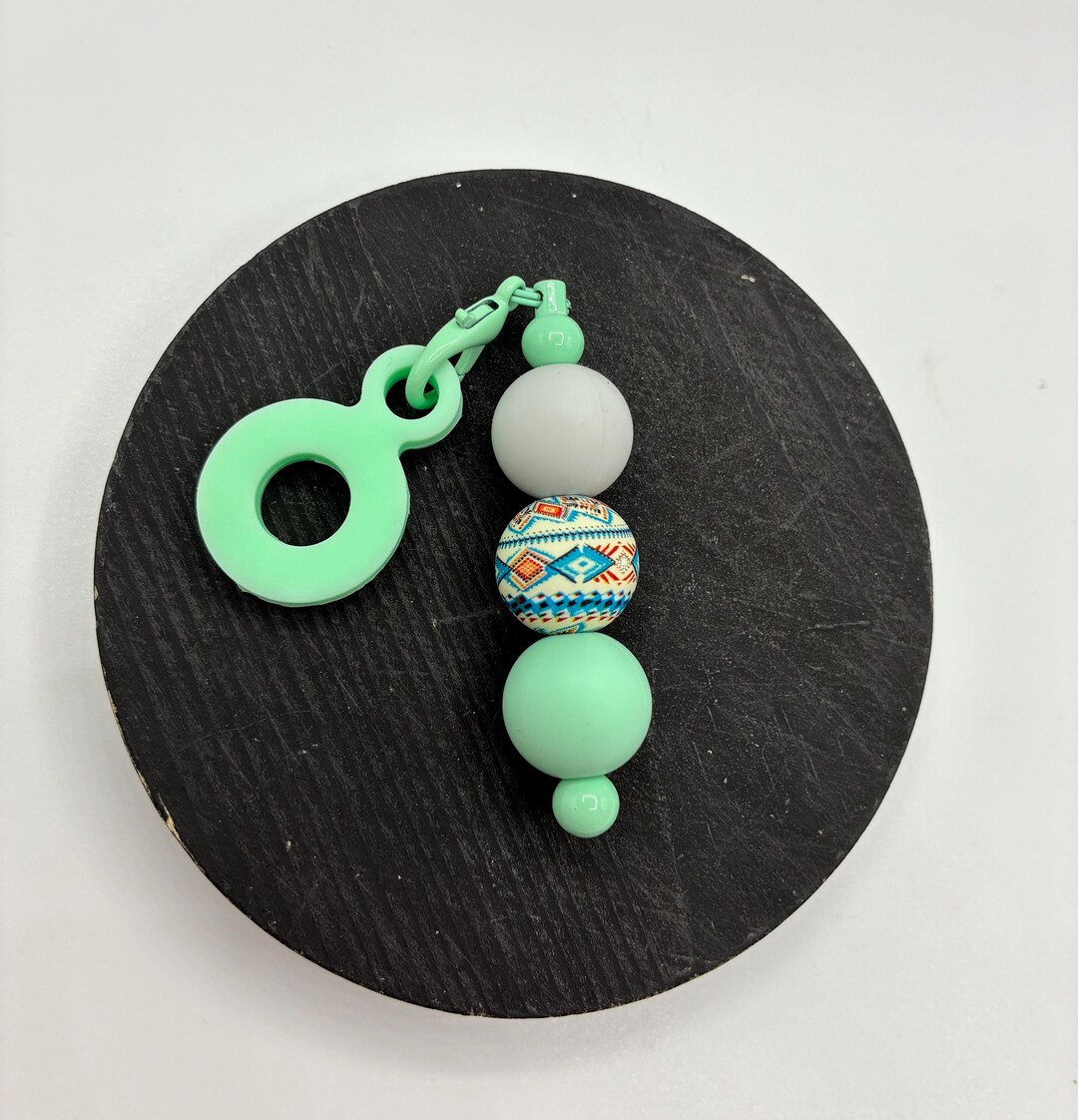 Straw Charm Mint Green - Etsy