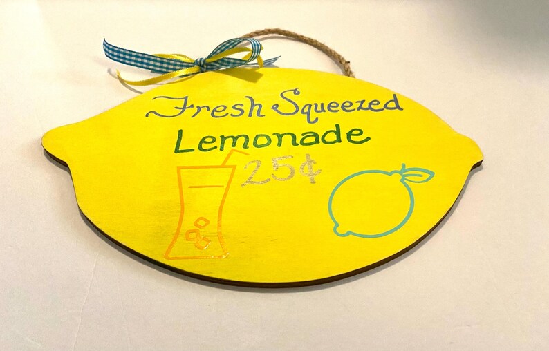 Fresh Squeezed Lemonade Sign - Etsy