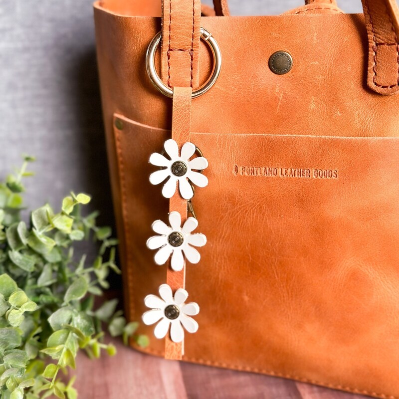 Leather Bag Charm - Etsy