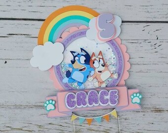 Bluey Cake Topper | Etsy