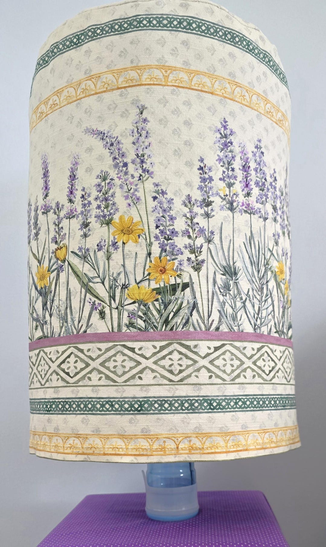 Water Cooler Tank Cover, Decorative Water Cooler Tank Cover, Lavender ...