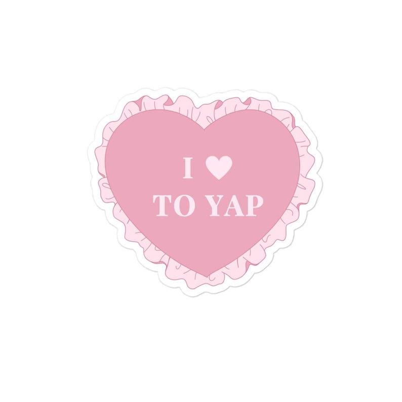 I 3 to Yap Sticker - Etsy