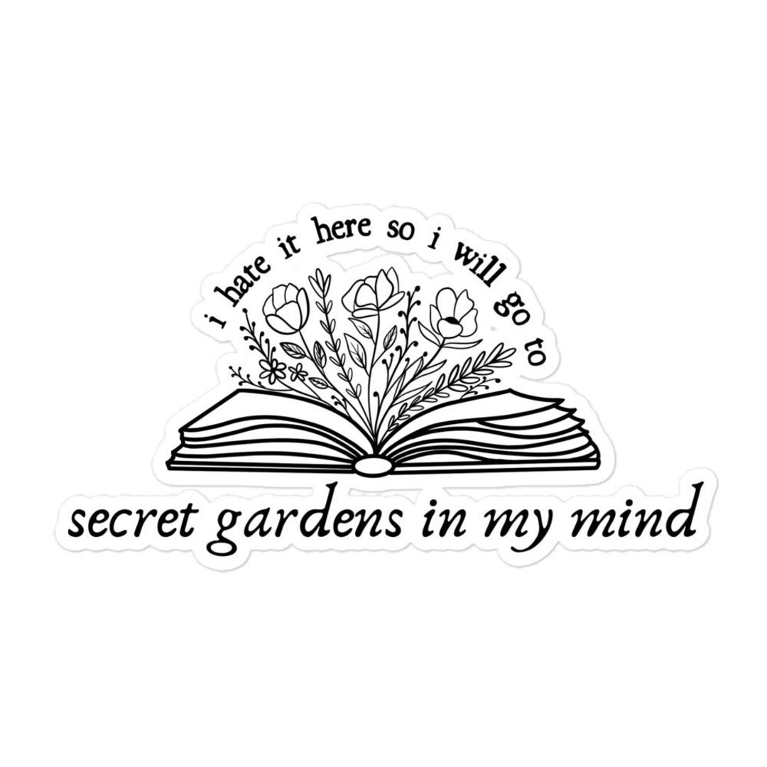 Secret Gardens in My Mind Taylor Swift Sticker - Etsy
