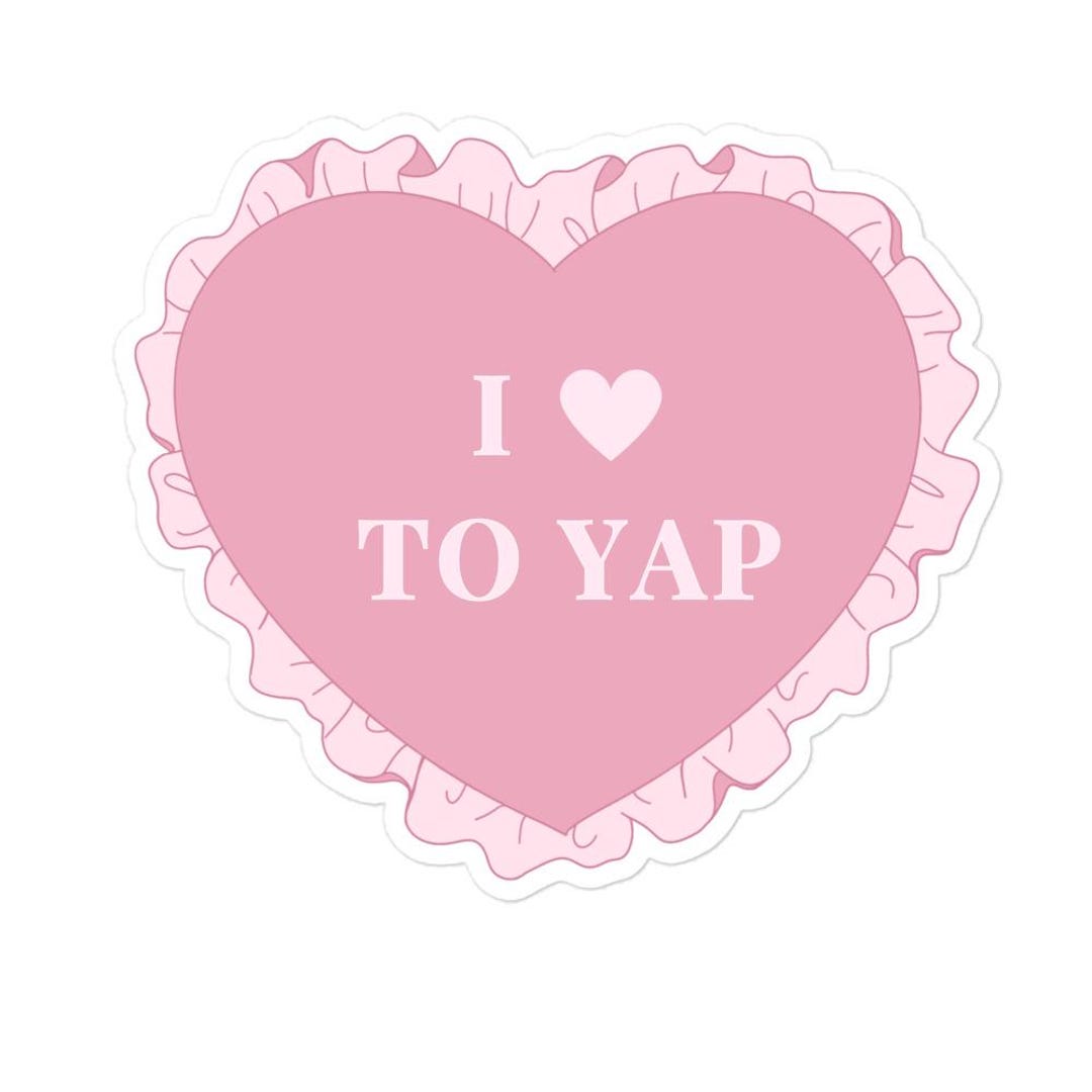 I 3 to Yap Sticker - Etsy