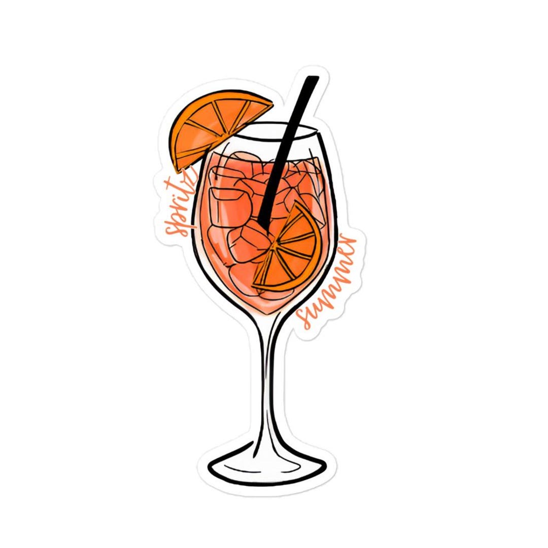 Aperol Spritz Sticker - Etsy
