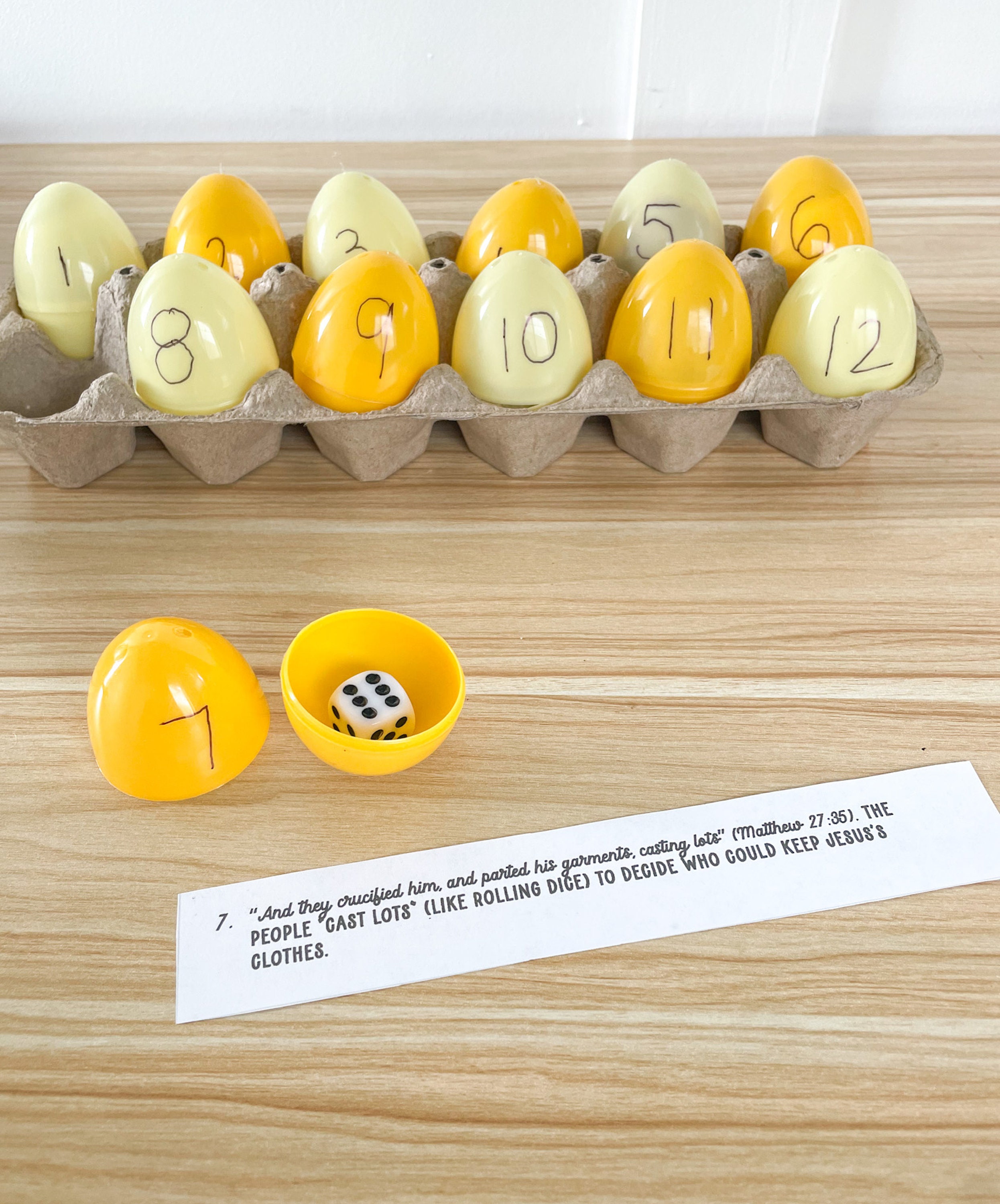 Printable Resurrection Eggs Story Easter Egg Hunt Kids Activity, Easter ...