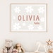 Personalized Daisy Name Nursery Print: Custom Girl's Room Decor ...