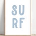 Boho Surf Gallery Wall Art Set of 6 Prints Surf Nursery - Etsy