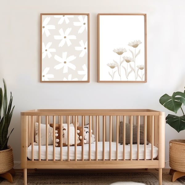 Boho Pink Surf Gallery Wall Art Set of 6 Prints, Girls Surf Nursery ...