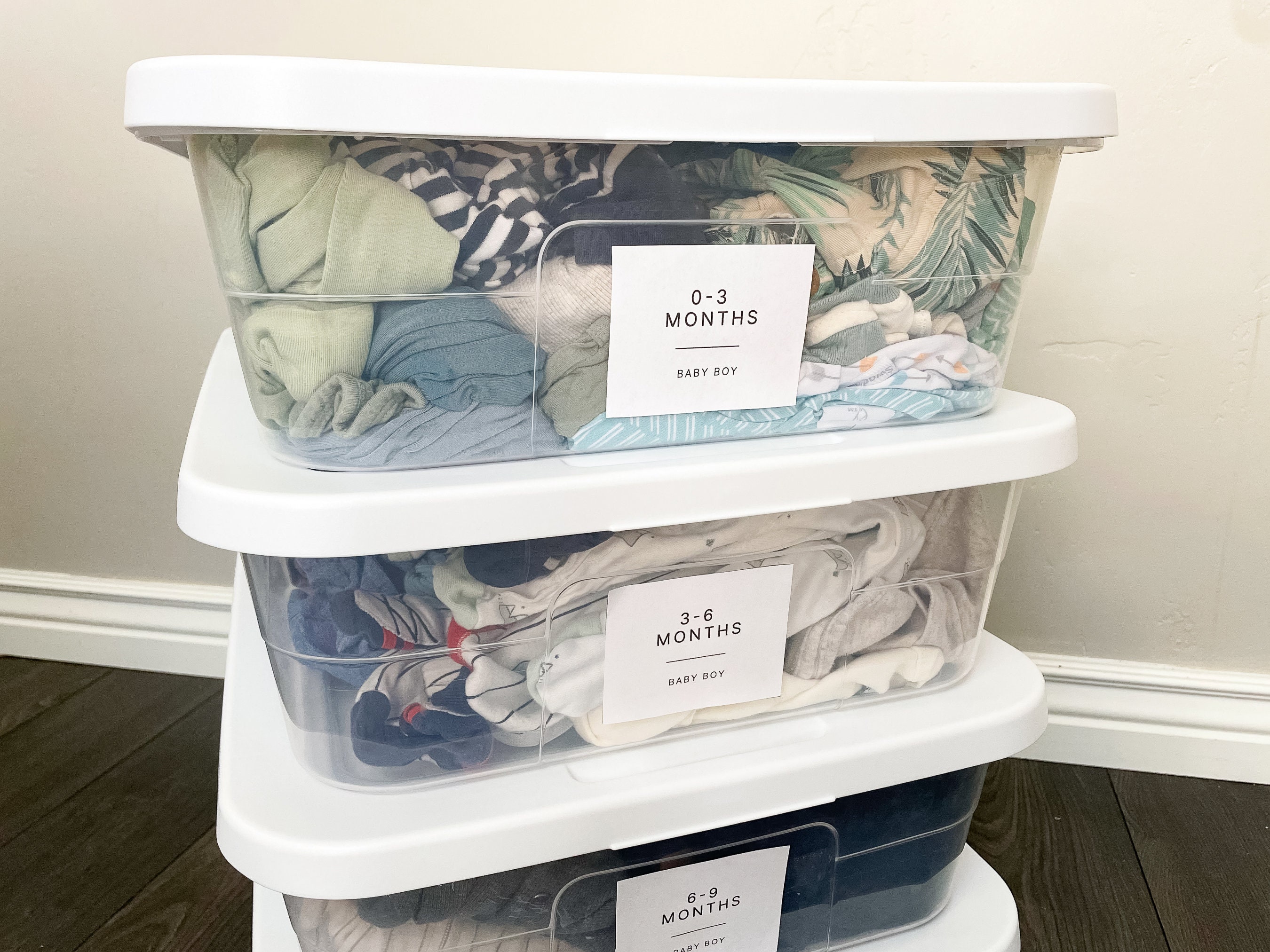 Editable Baby Storage Labels, Storage Bin Labels, Nursery Organization ...