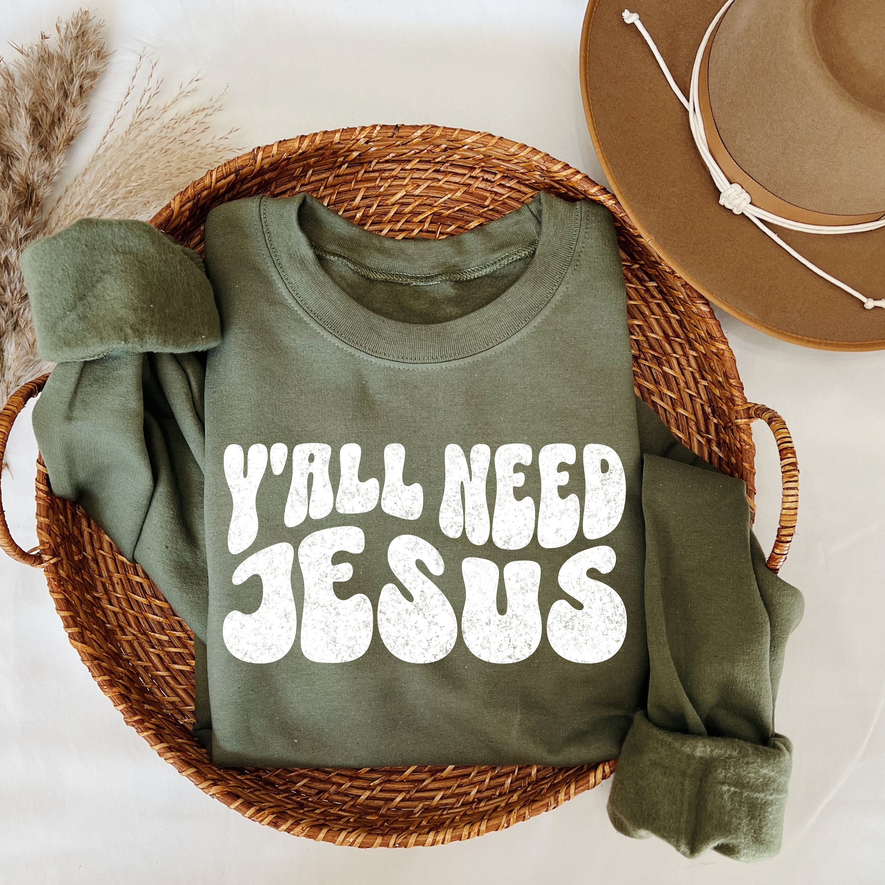 Y'all Need Jesus Png Digital Download for T-shirts, Sublimation ...