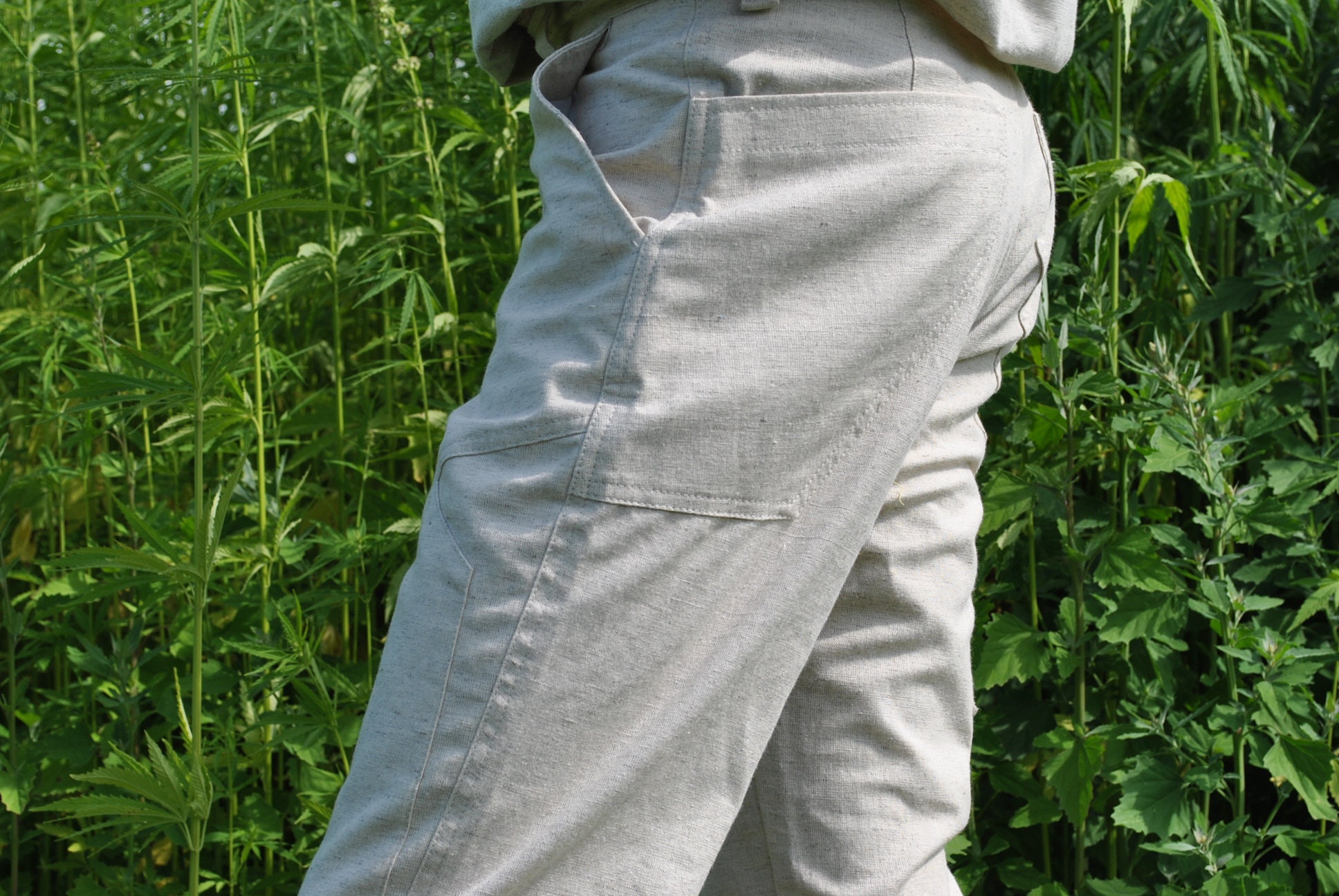 Hemp Pants Pants for Men - Etsy