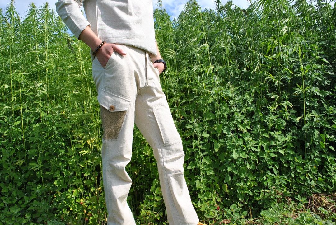 Hemp Pants Pants for Men - Etsy