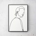 Minimalist Drawingdigital Downloadfashion Wall - Etsy