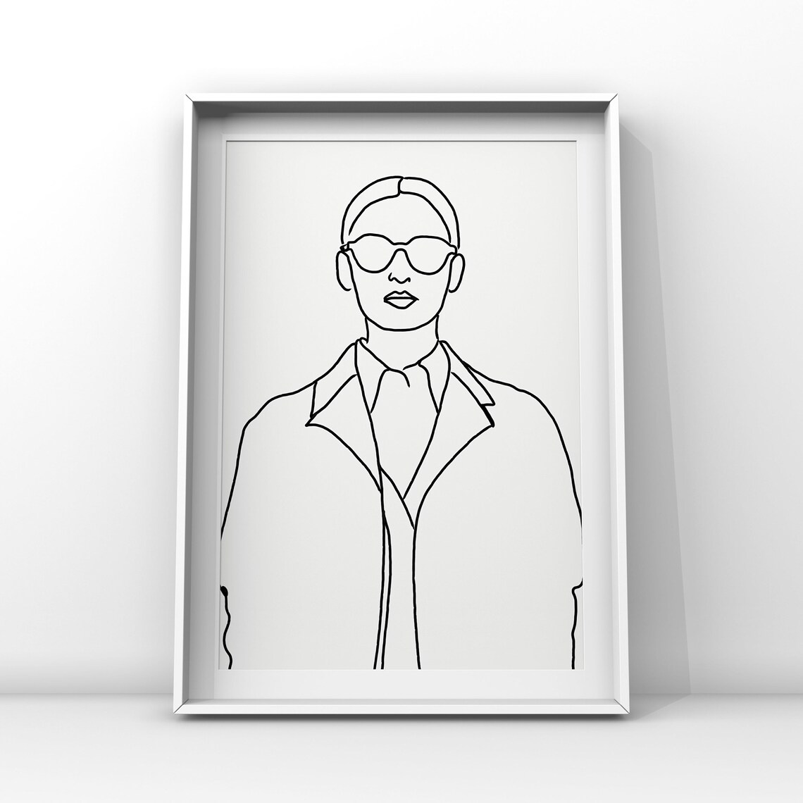 Minimalist Drawing,digital Download,set of 4 Prints,affordable Art ...