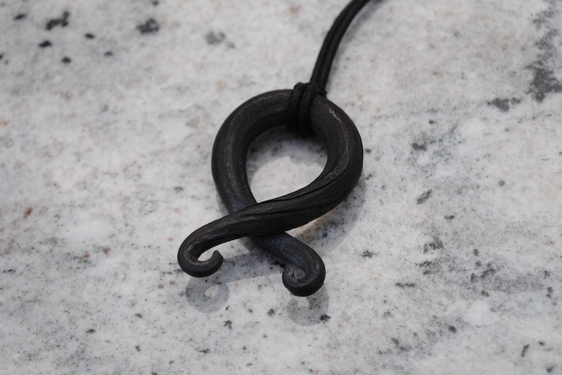 Handmade Forged Wrought Iron Troll Cross Pagan Charm Ward | Etsy