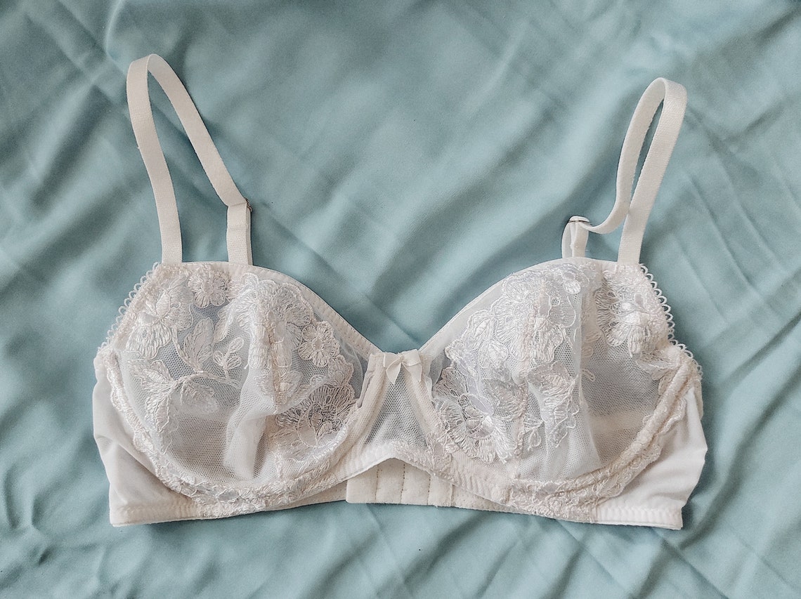 White wedding lingerie set bridal lingerie set white | Etsy
