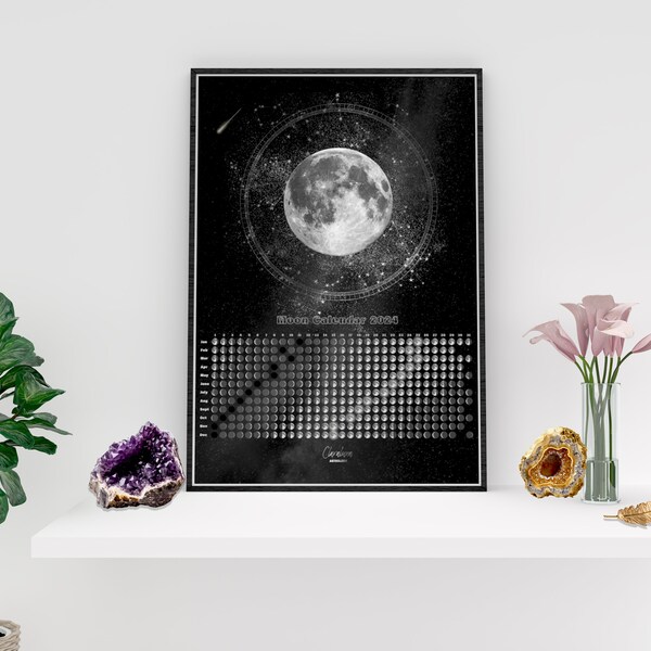 Moon Calendar - Etsy