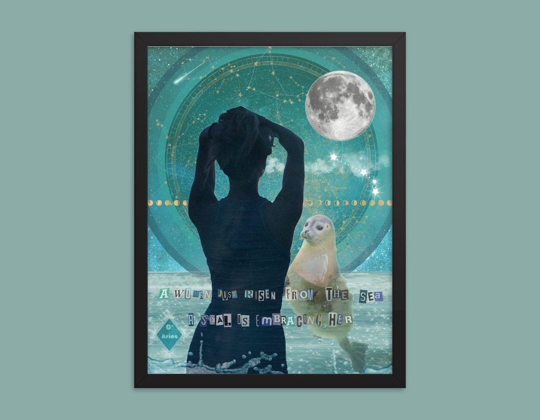 Sabian Symbol Art Print - 0 Degrees Aries. an Empowering, Magical ...