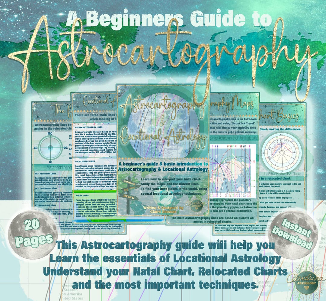 Beginners Guide to Astrocartography and Locational Astrology Learn ...