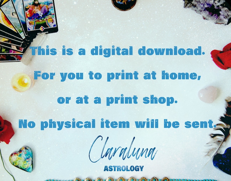 Astrology Houses Cheat Sheets Learn Astrology Basics Birth Chart ...