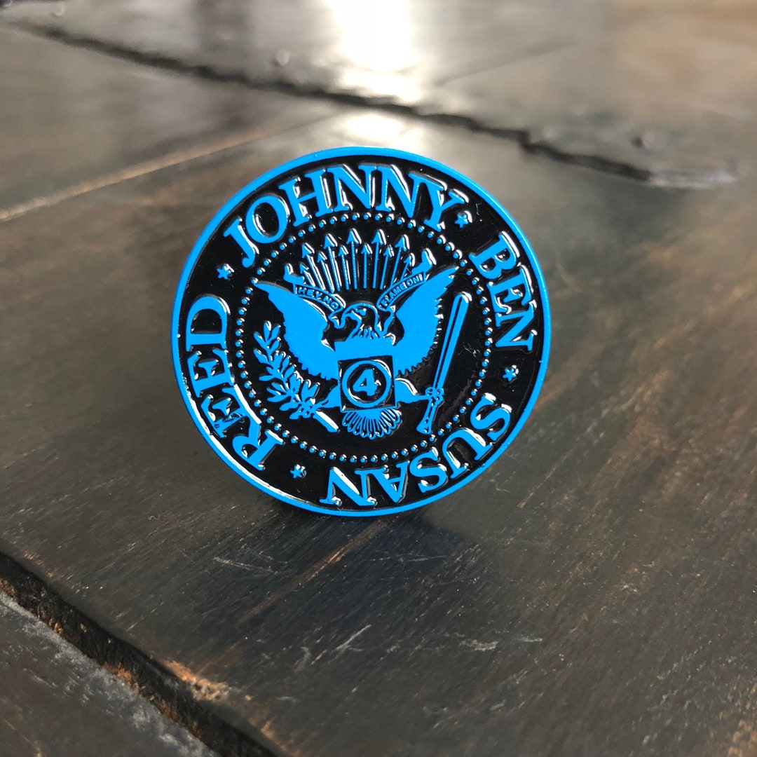 The Fantastic Four Ramones 1.5 Enamel Pin - Etsy