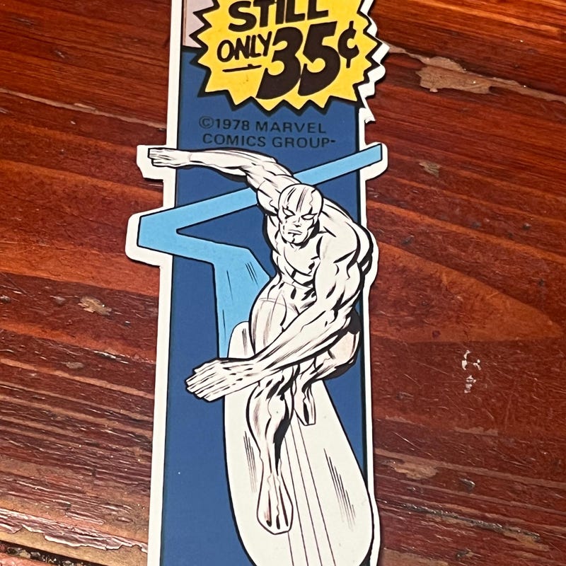 Silver Surfer Vinyl Sticker - Etsy