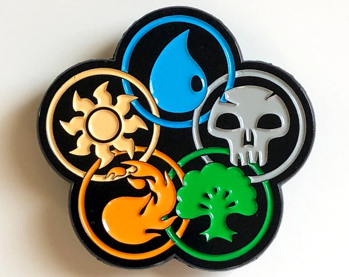 Magic the Gathering MTG Mana Color Wheel Symbols 2 | Etsy