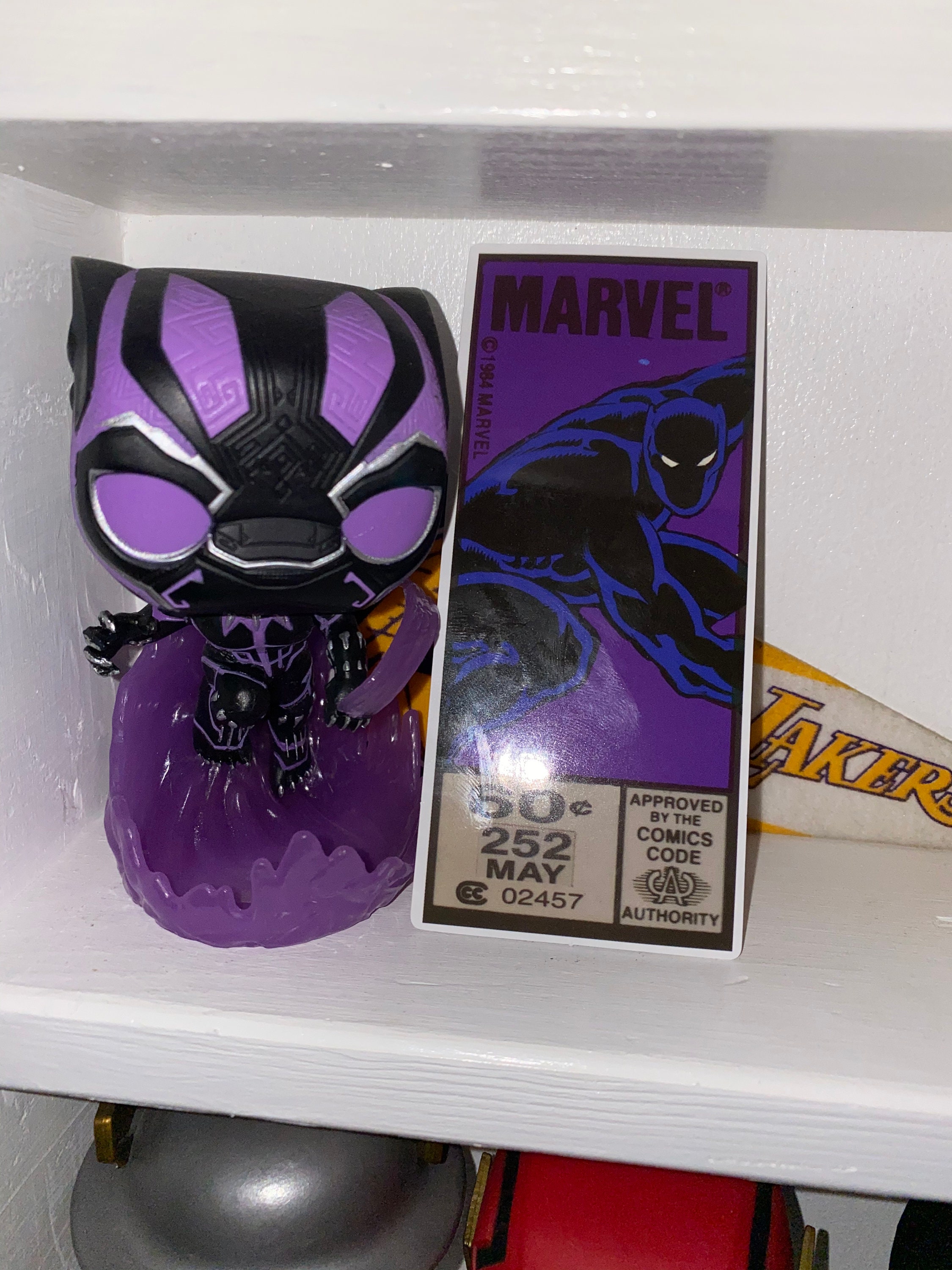 Black Panther Wakanda Forever Marvel Corner Box 5" Decal Sticker! - Etsy