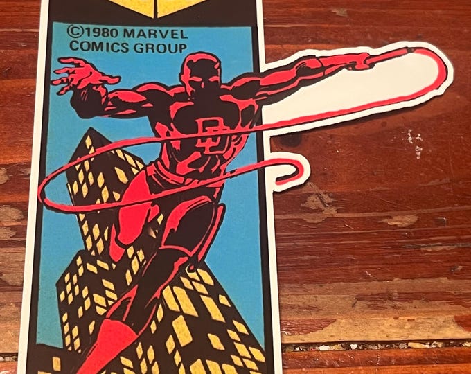 Daredevil 5” Vinyl Sticker Marvel Corner Box - Born Again! Frank Miller ...