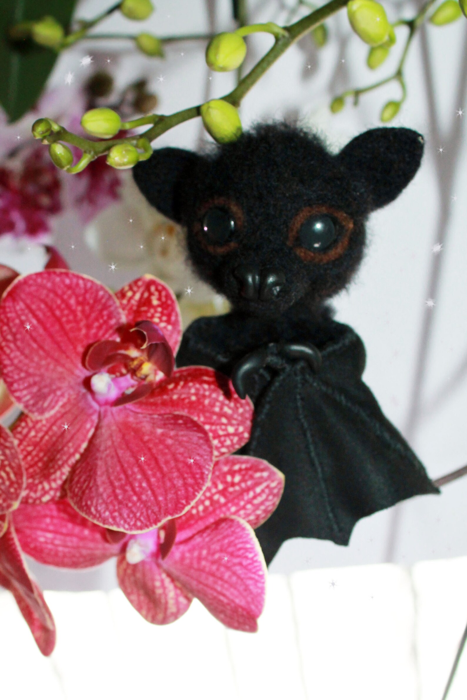 Needle Felted Realistic Bat Vampire Bat Gothic Gift Ideas - Etsy