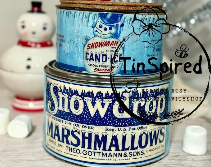 Snowflake Galvanized Metal Bucket Whitewashed 7" Diameter X 5.5" Height ...