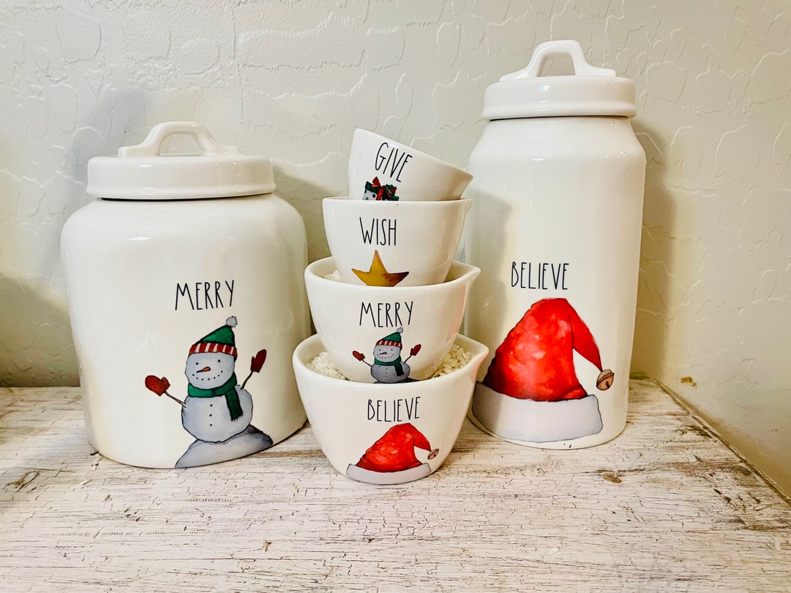 Merry Believe Decal Set - Etsy