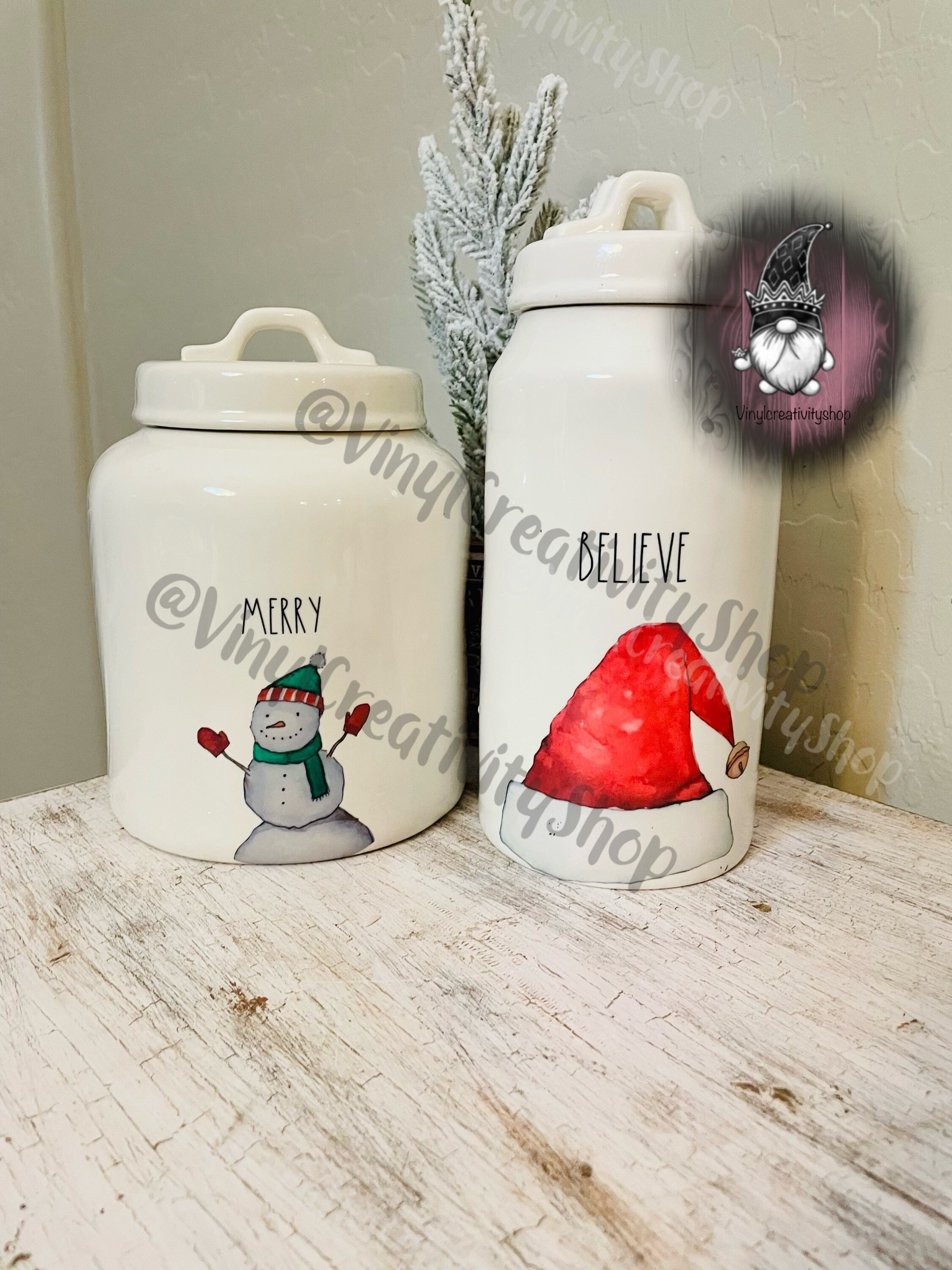 Merry Believe Decal Set - Etsy