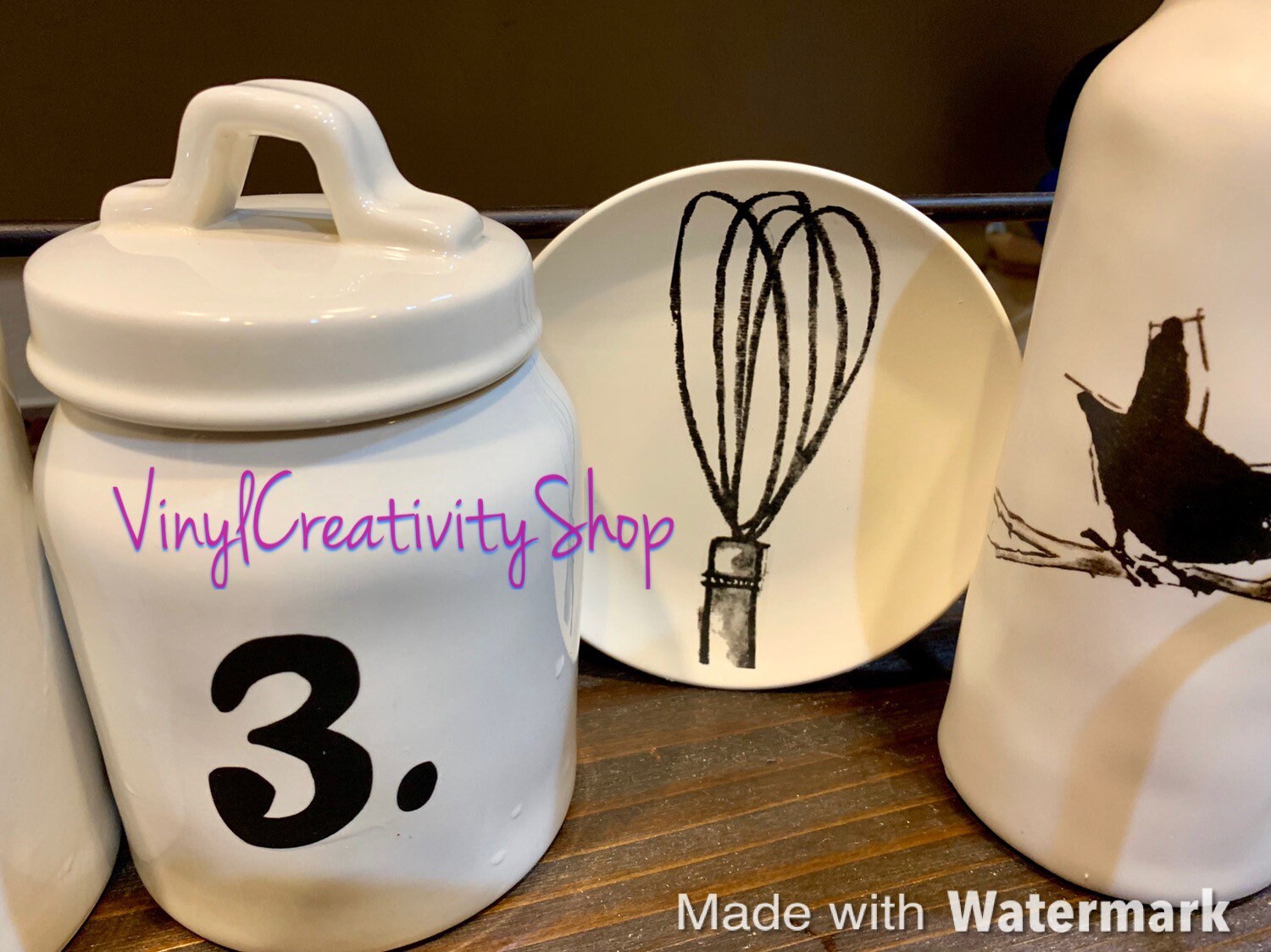 Vintage decal set | Etsy