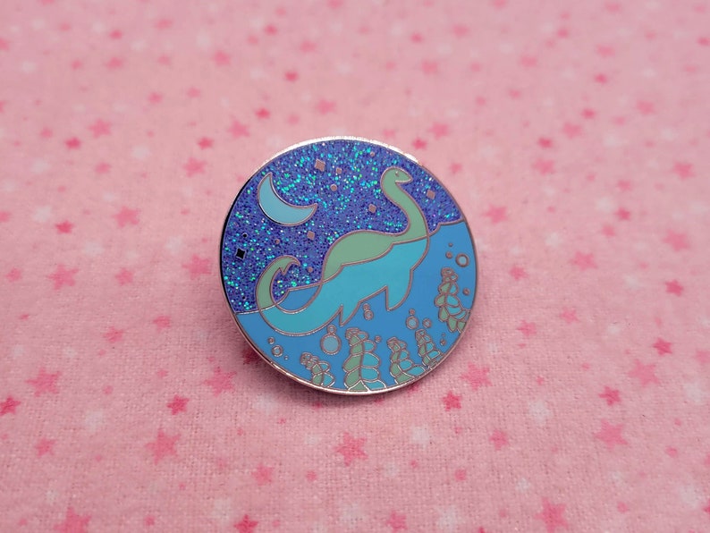 1.5 Kawaii Cryptid Enamel Pins Moth Man Bigfoot | Etsy