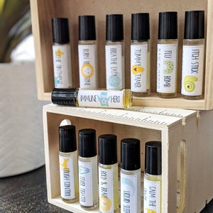 DOTERRA Kids Printable Blends Roller Bottle Labels, Doterra Label ...