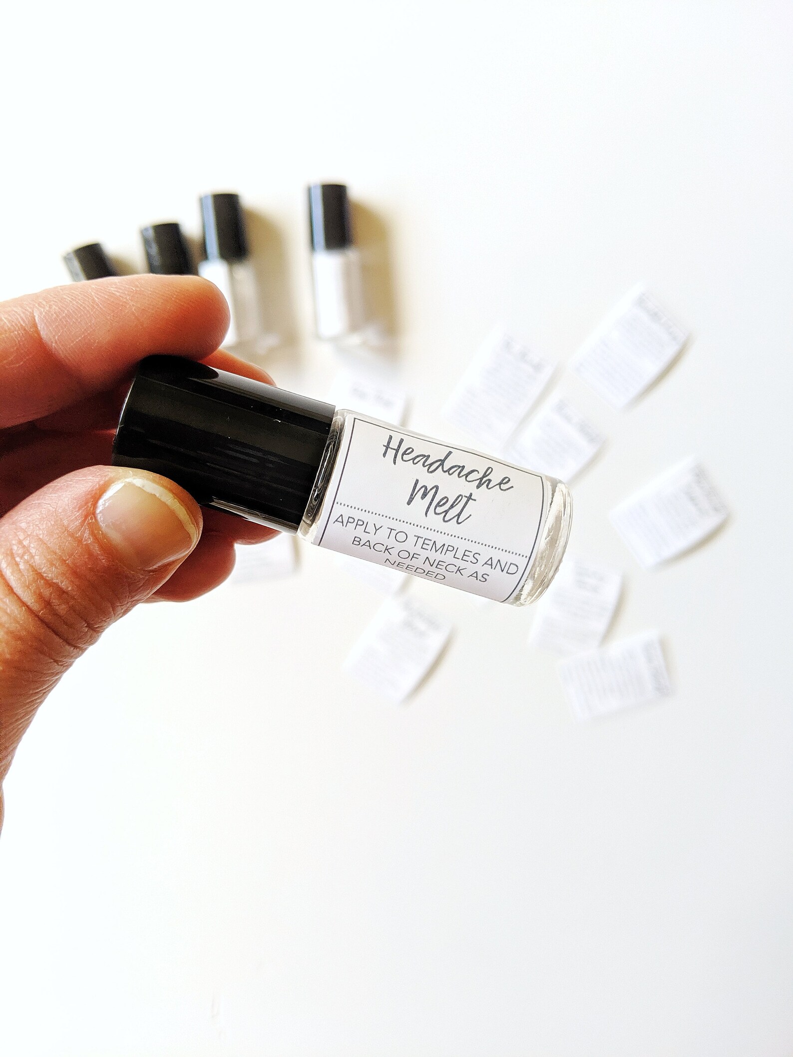 PRINTABLE DOTERRA 5ml Essential Oil Roller Bottle Labels for | Etsy