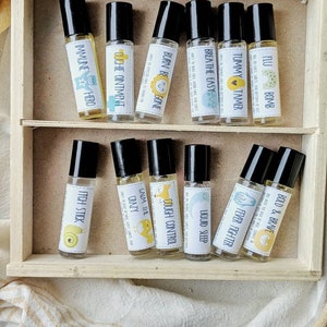 DOTERRA Kids Printable Blends Roller Bottle Labels, Doterra Label ...