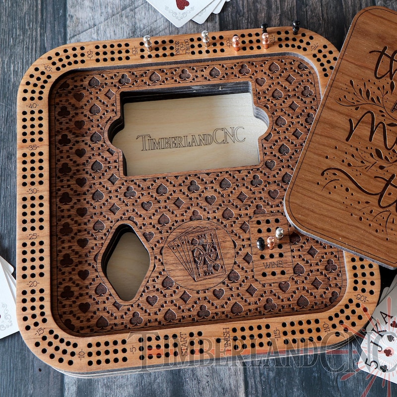 Wood Board Game Cnc Files - Etsy