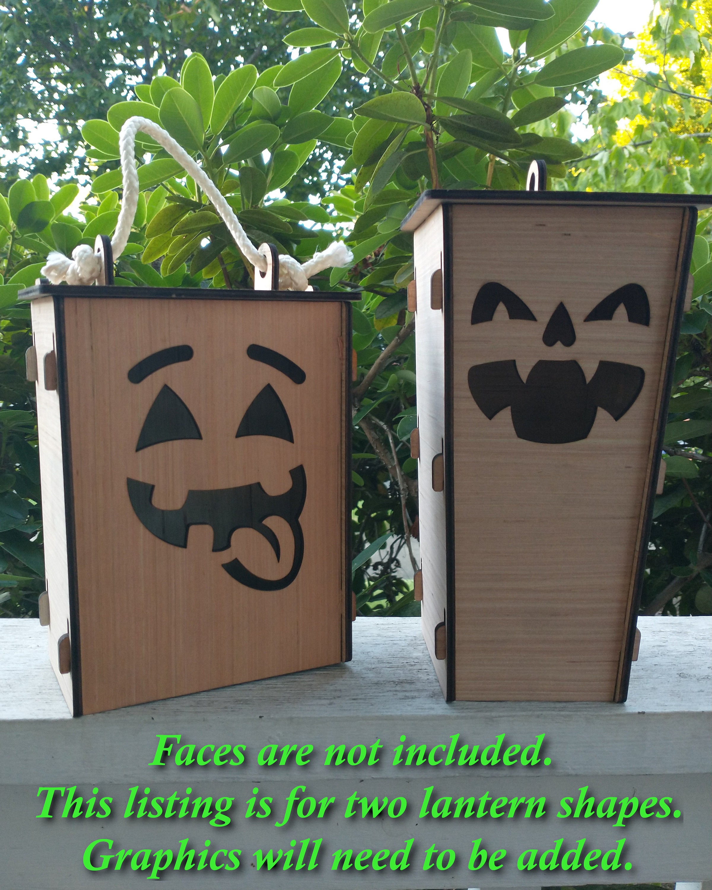 Slot-together Lantern, Alternate Sizes, SVG, CNC Router & Laser Cutting ...