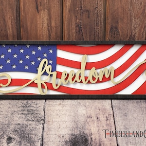 Framed USA Flag, SVG, Glowforge, Laser Cutting File - Etsy