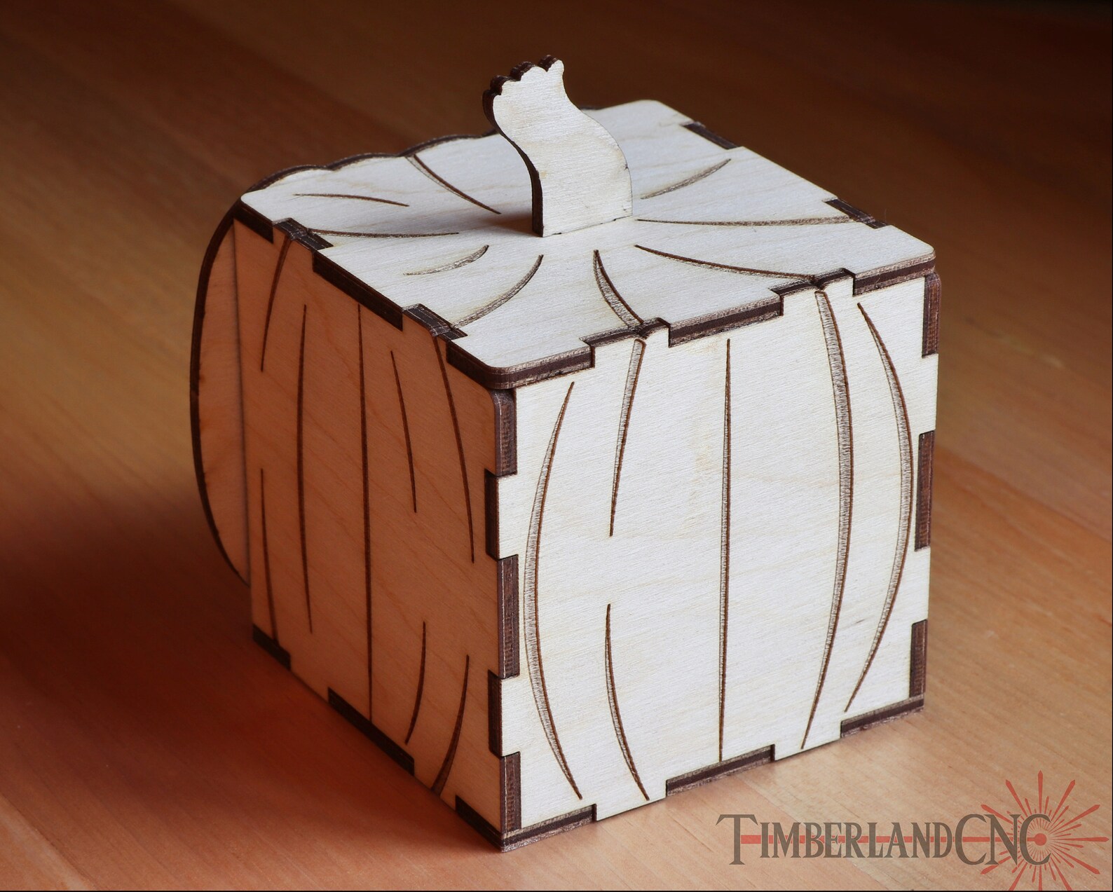 Pumpkin / Jack-o'-lantern Candy Box, Laser Cutting File. Halloween SVG ...